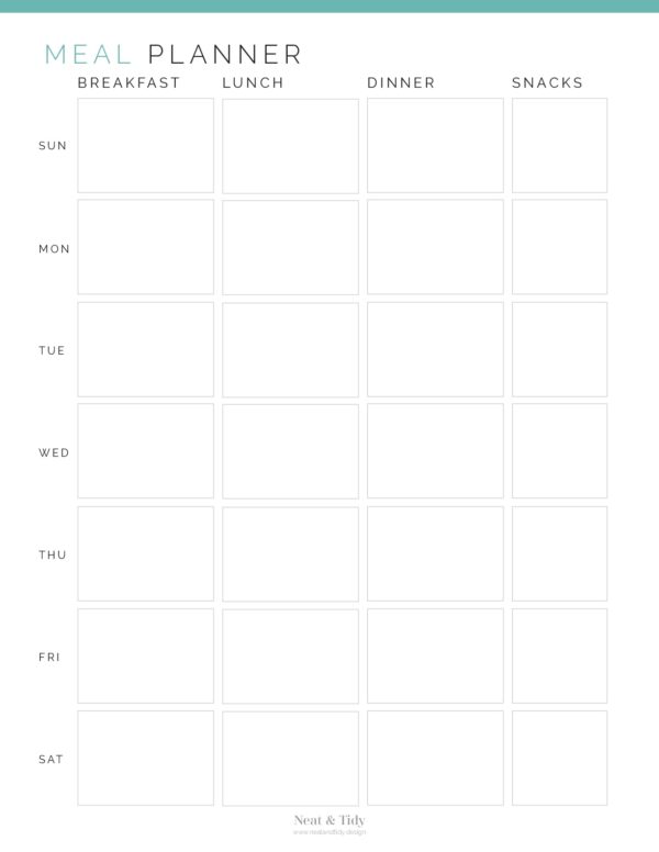 Essential Planner Kit - Neat and Tidy Design