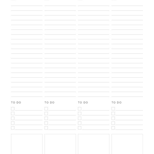 Time Planner Kit - Neat and Tidy Design