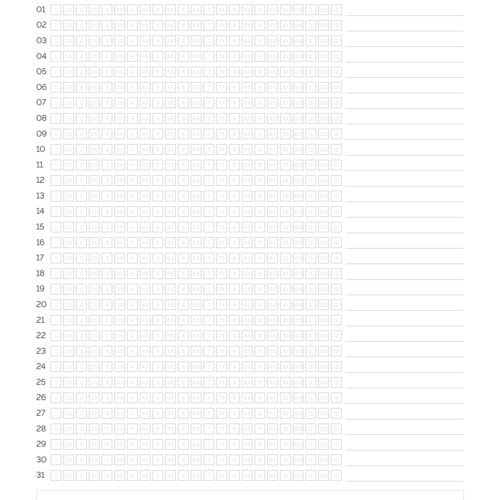 Study Time Tracker - Neat and Tidy Design