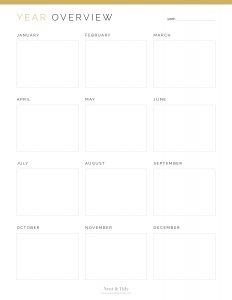 Time Planner Kit - Neat and Tidy Design