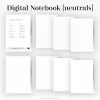 Digital Notebook - Neat and Tidy Design