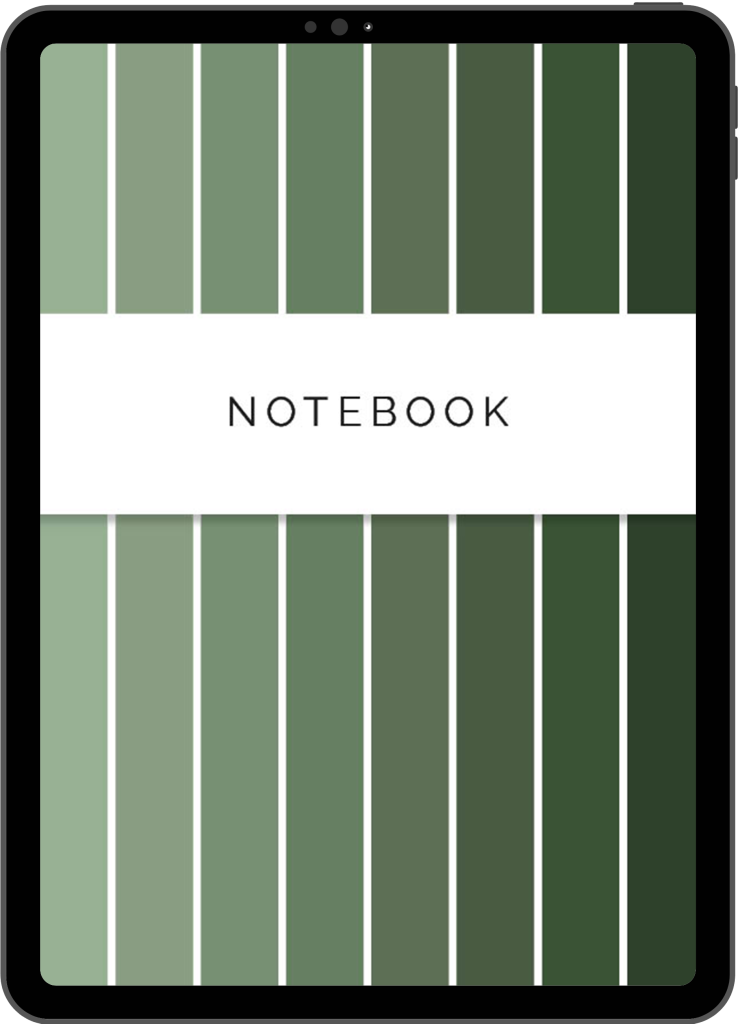 Digital Notebook - Neat and Tidy Design