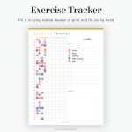 Exercise Tracker - Neat and Tidy Design