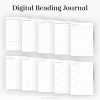 Digital Reading Journal - Neat and Tidy Design