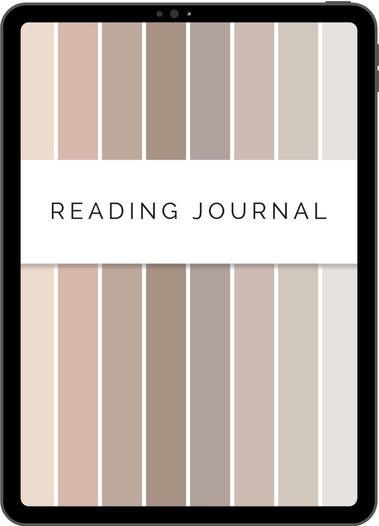 Digital Reading Journal - Neat and Tidy Design