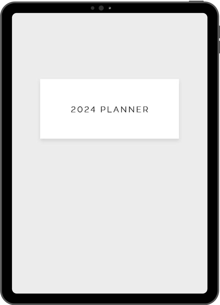 Digital 2024 Daily, Weekly, Monthly Planner - Neat and Tidy Design