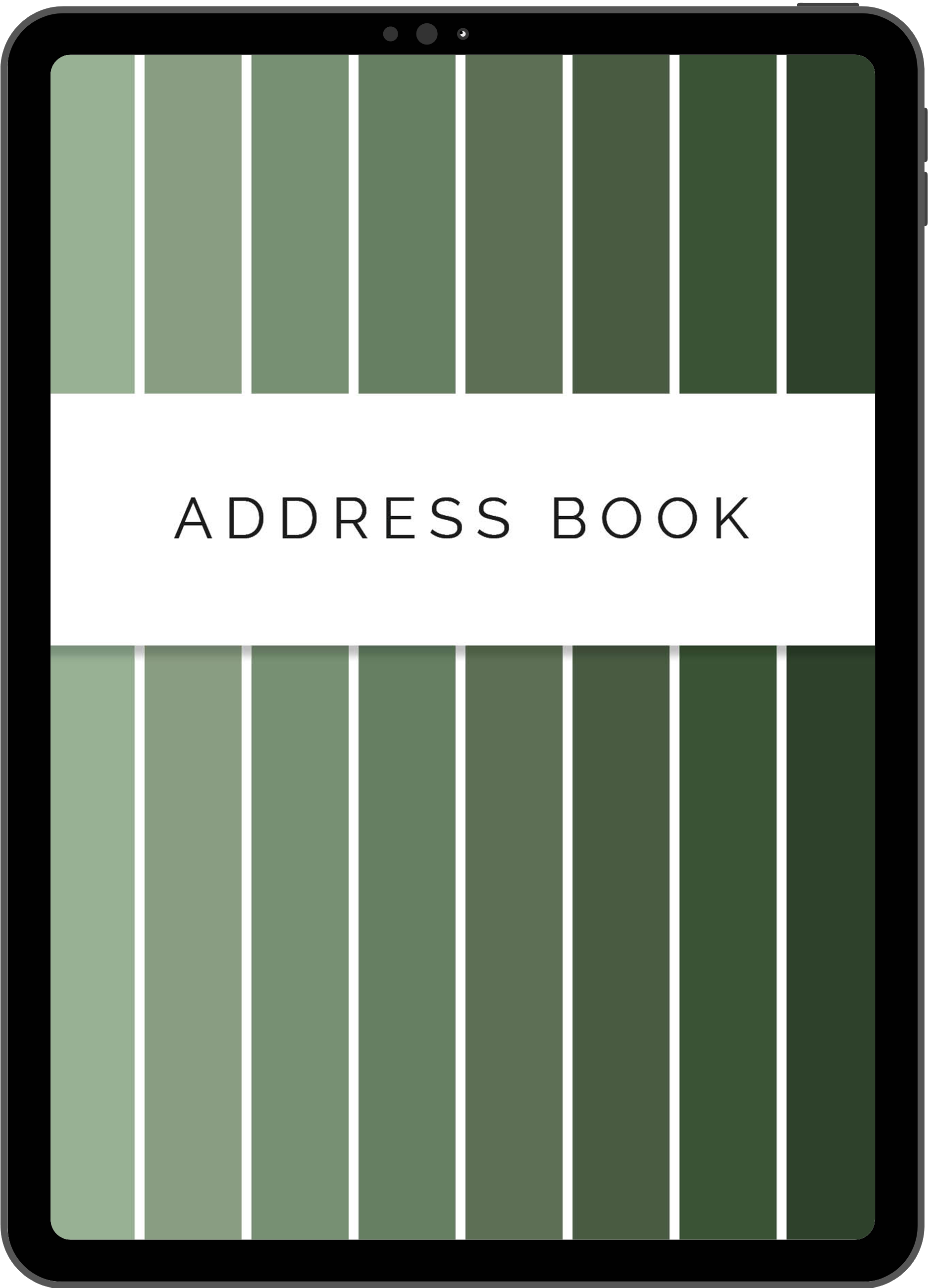 Digital Address Book - Neat and Tidy Design