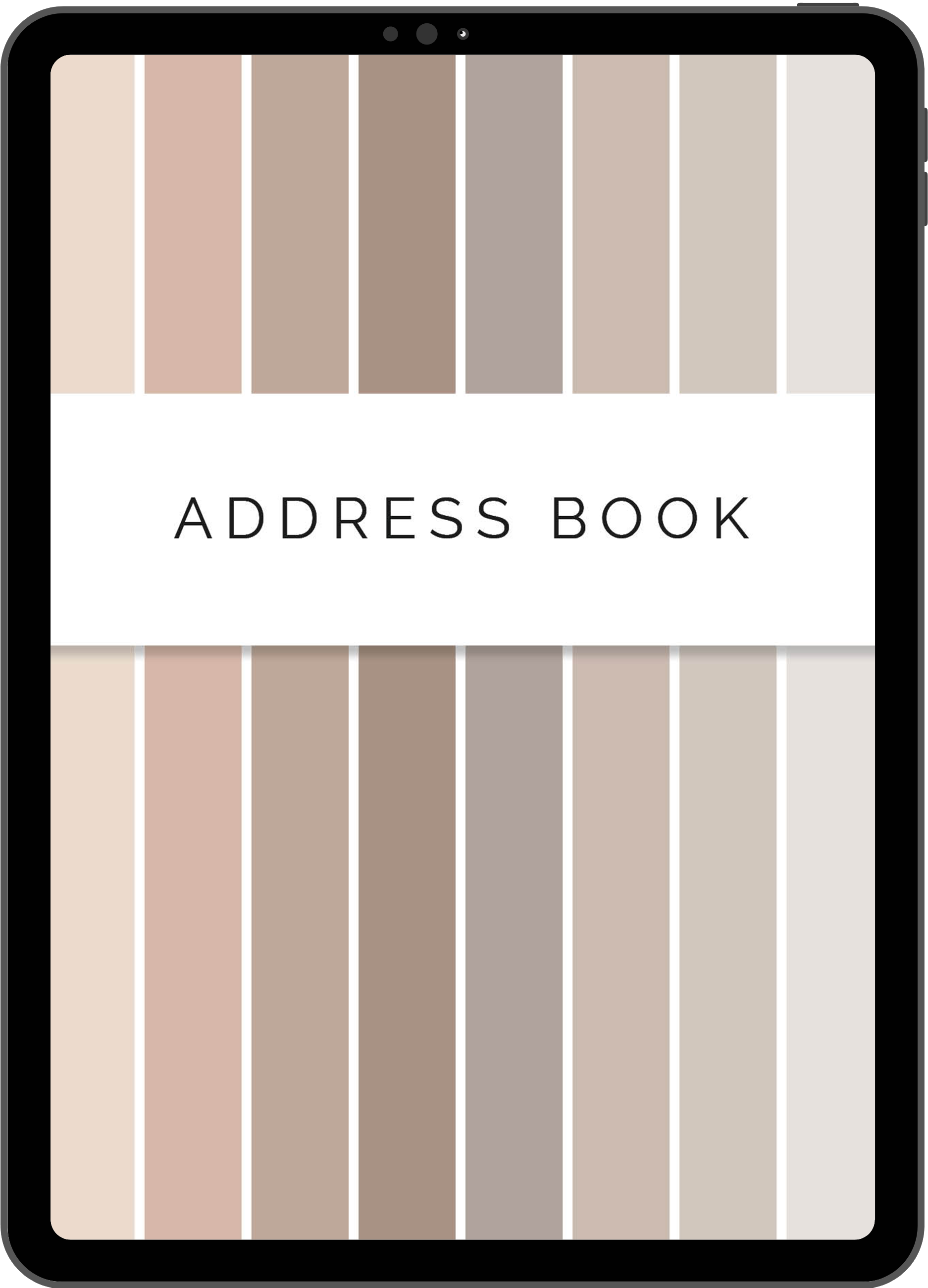 Digital Address Book - Neat and Tidy Design