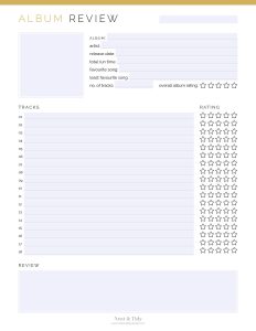 Album Review - Neat and Tidy Design
